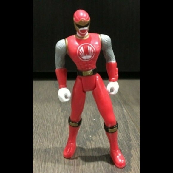 Bandai Namco | Toys | Power Rangers Ninja Storm Red Ranger Action ...